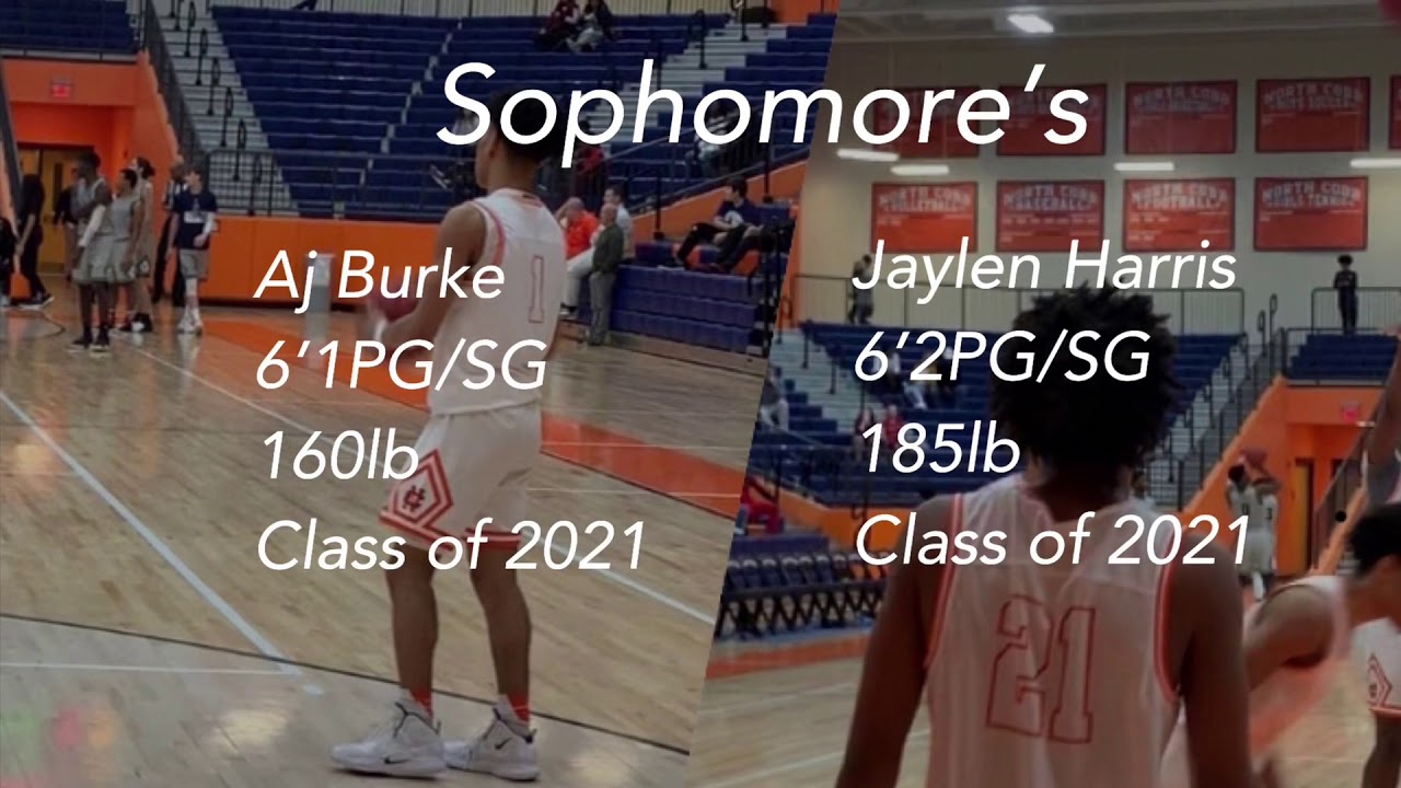 Two Elite Sophomores Jaylen Harris and Aj Burke. Two Combo Guards from ...