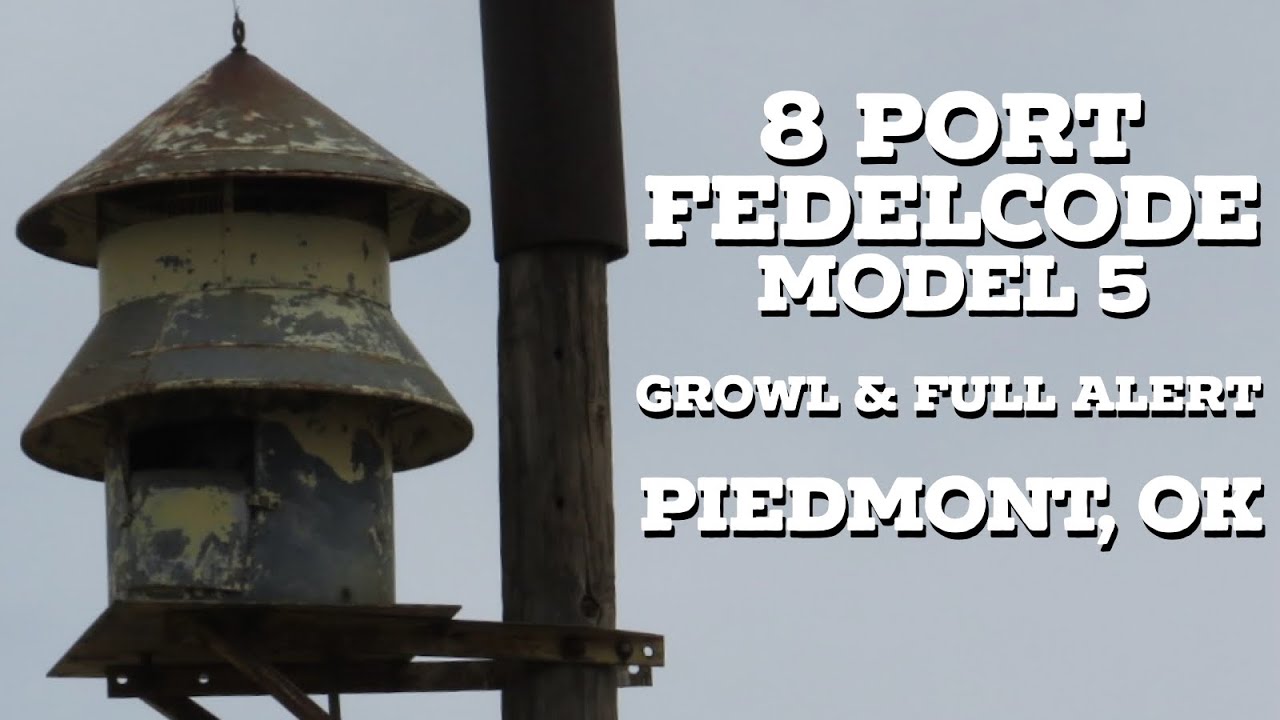 (8 Port) Fedelcode Model 5 | Growl & Full Alert | Piedmont, Oklahoma ...
