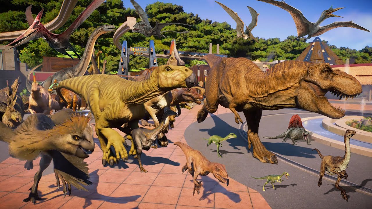 100 Dinosaurs Race & Escape Season 1 All Episodes - JURASSIC WORLD ...