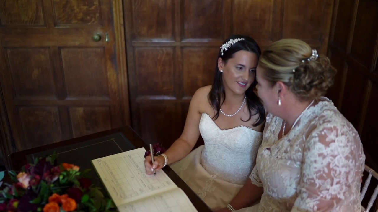 Emma & Carrie-Ann | Hodsock Priory Wedding Video | Beautiful Same Sex ...