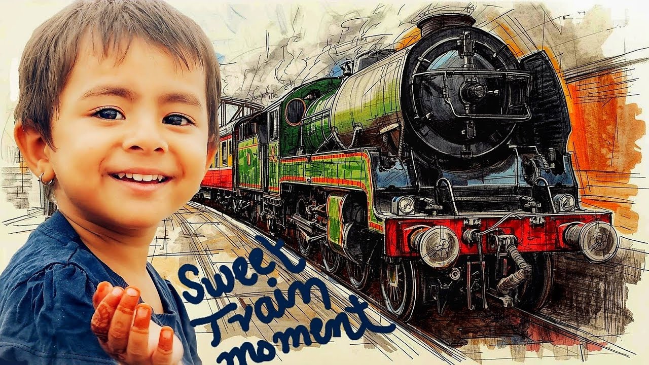 Maryam’s Sweet Train Adventure 🚂 | Fun, Laughter & Life Lessons - YouTube