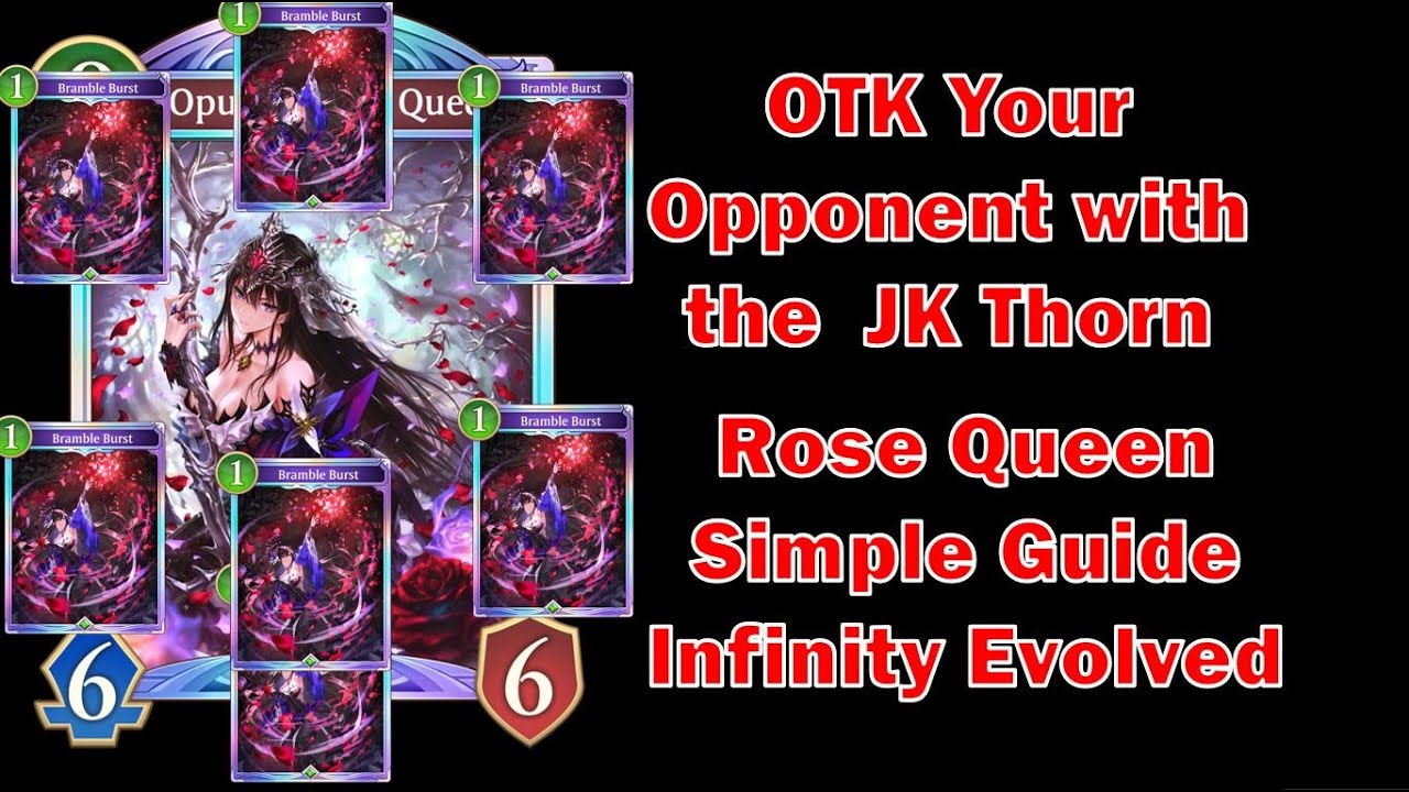 [Shadowverse Worlds Beyond] Rose Queen Forestcraft Simple Guide Infinity Evolved[シャドバWB] - YouTube