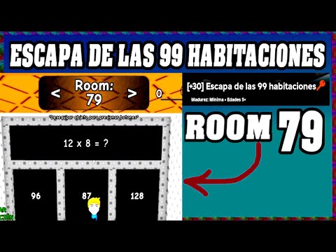 ROOM 79 ESCAPA DE LAS 99 HABITACIONES Roblox Guía Completa🗝️ [Español]