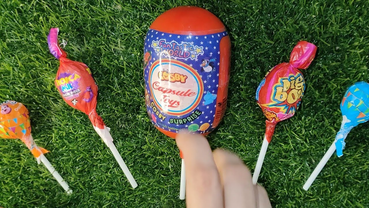 Unpacking Big size Lollipops with toys (7) | Satisfying video of ...