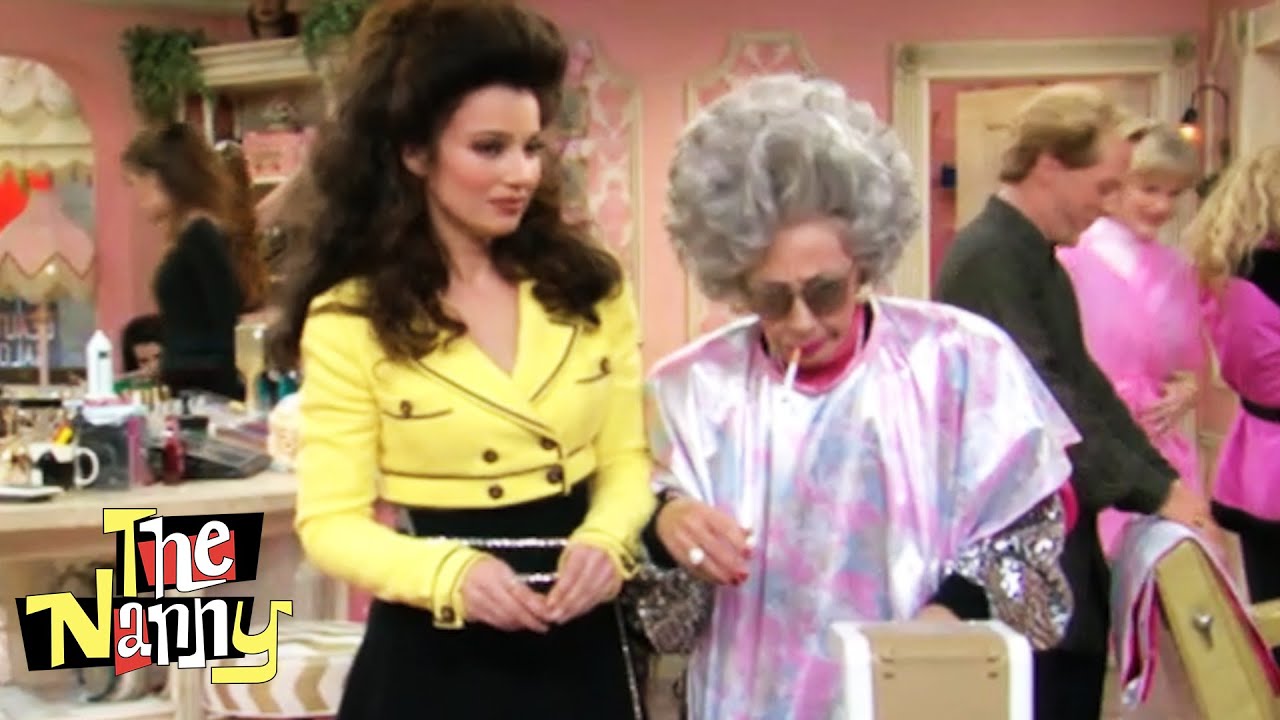 The Fine Ladies are Enjoying the Salon | The Nanny - YouTube