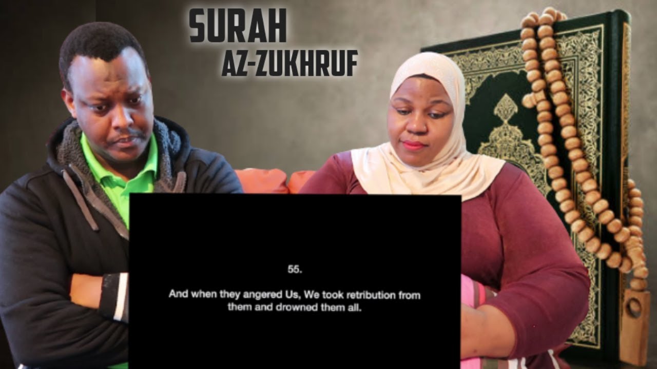 Quran Surah Az Zukhruf سورة الزخرف - With English Translation - YouTube