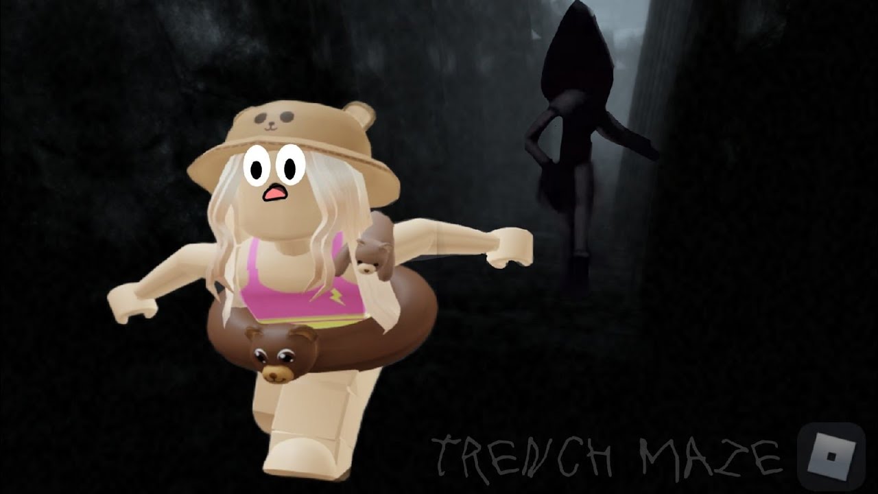ПЫТАЮСЬ ВЫБРАТЬСЯ ИЗ ЛАБИРИНТА... Trench maze roblox - YouTube