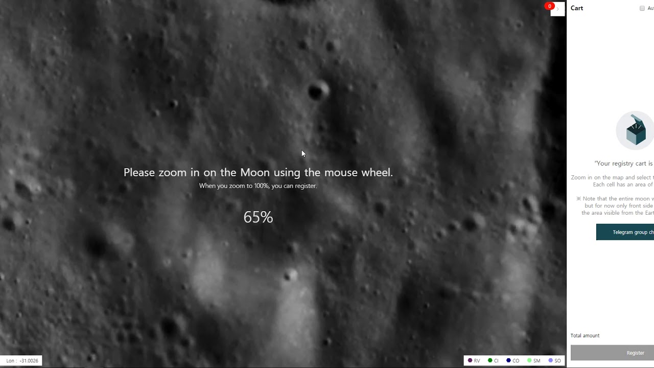 How to register land on the moon by Blockchain Lunar Registration ...
