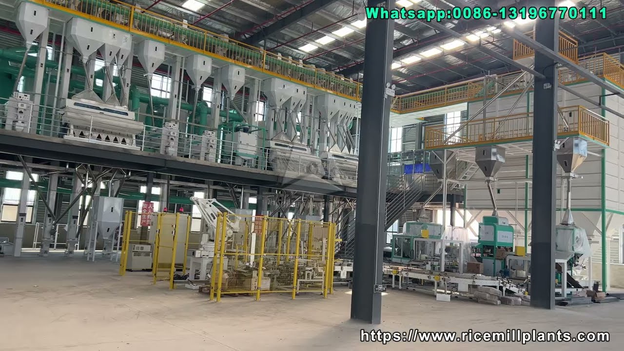 200T Turnkey Rice Mill Plant – Complete Rice Milling Machinery for Sale ...