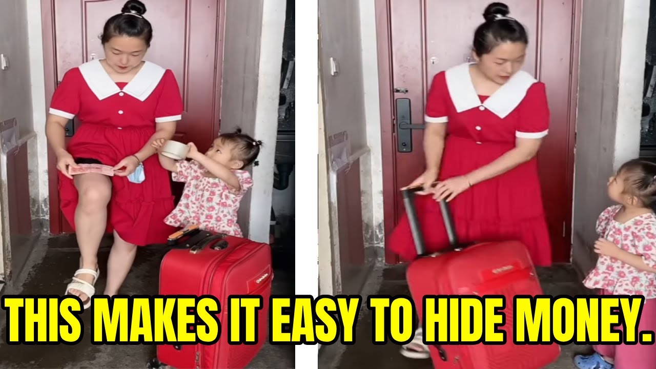 If you hide your money like this, you won't lose it😎😎😎#funny #goodthing ...