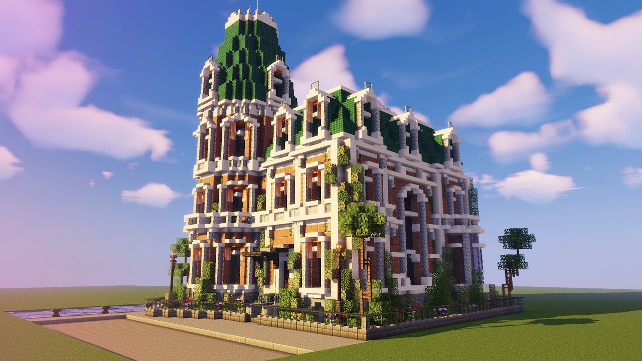 Minecraft: VICTORIAN CORNER HOUSE Tutorial? - Showcase - ( Minecraft ...