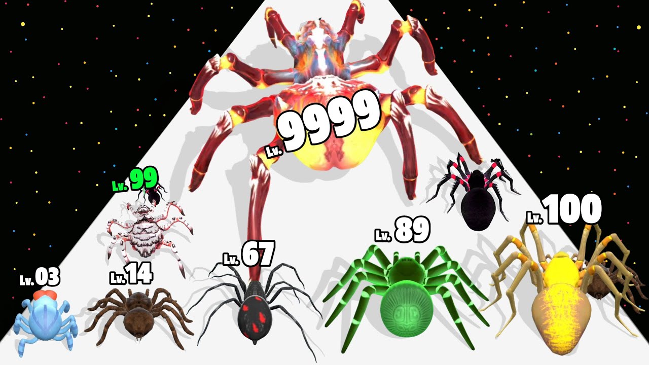 Spider Mech Run - Level Up Mech Spider Max Level Gameplay (New Update ...