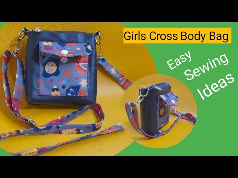 Baby Girls Cross Body Bag Kaise Banaye | Cutting And Stitching | free ...