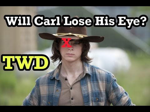 *SPOILERS* The Walking Dead- Will Carl Lose His Eye? - YouTube