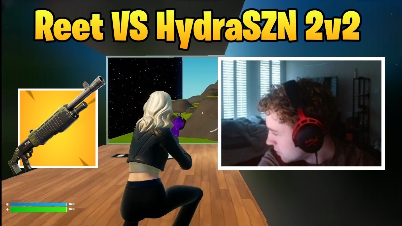 Reet & Nina VS HydraSZN & Webster 2v2 TOXIC Fights - YouTube