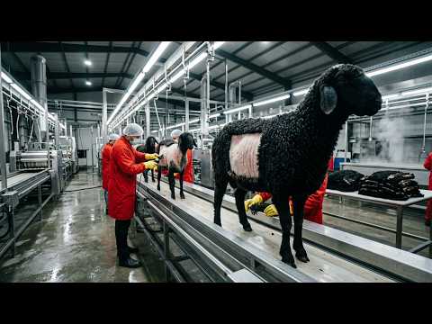 Inside the Afghan Karakul Wool Factory – How Rare Lamb Wool Becomes Luxury Coats Worth Thousands