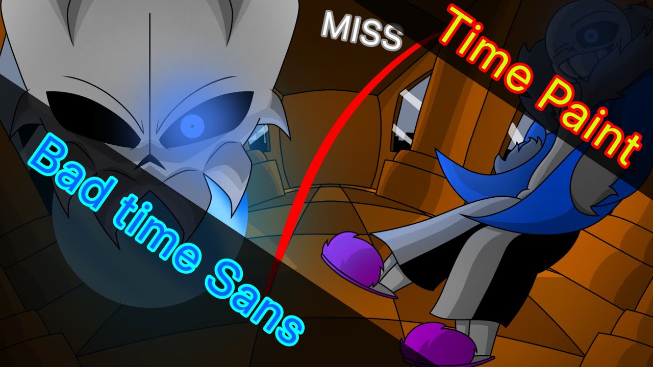 Speedpaint Bad time Sans (Credits in the description) - YouTube