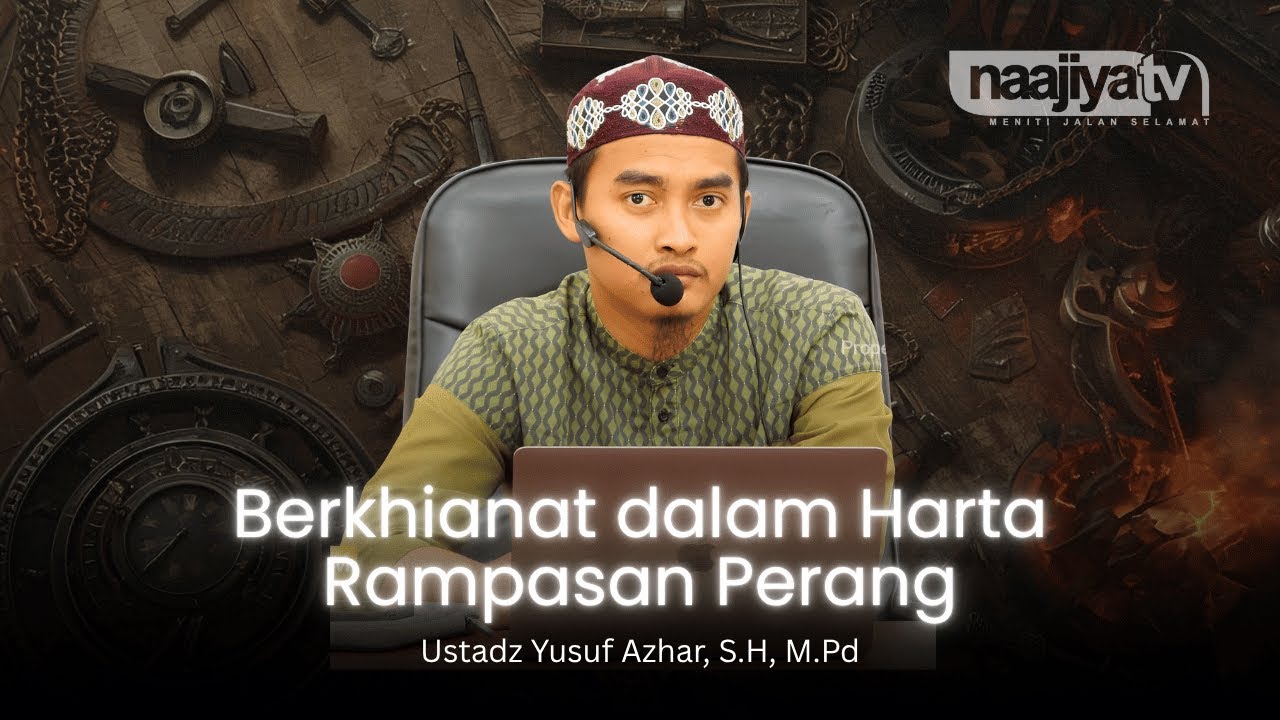 🔴 LIVE KAJIAN MUSLIMAH | BERKHIANAT ATAS HARTA RAMPASAN PERANG | Ustadz ...