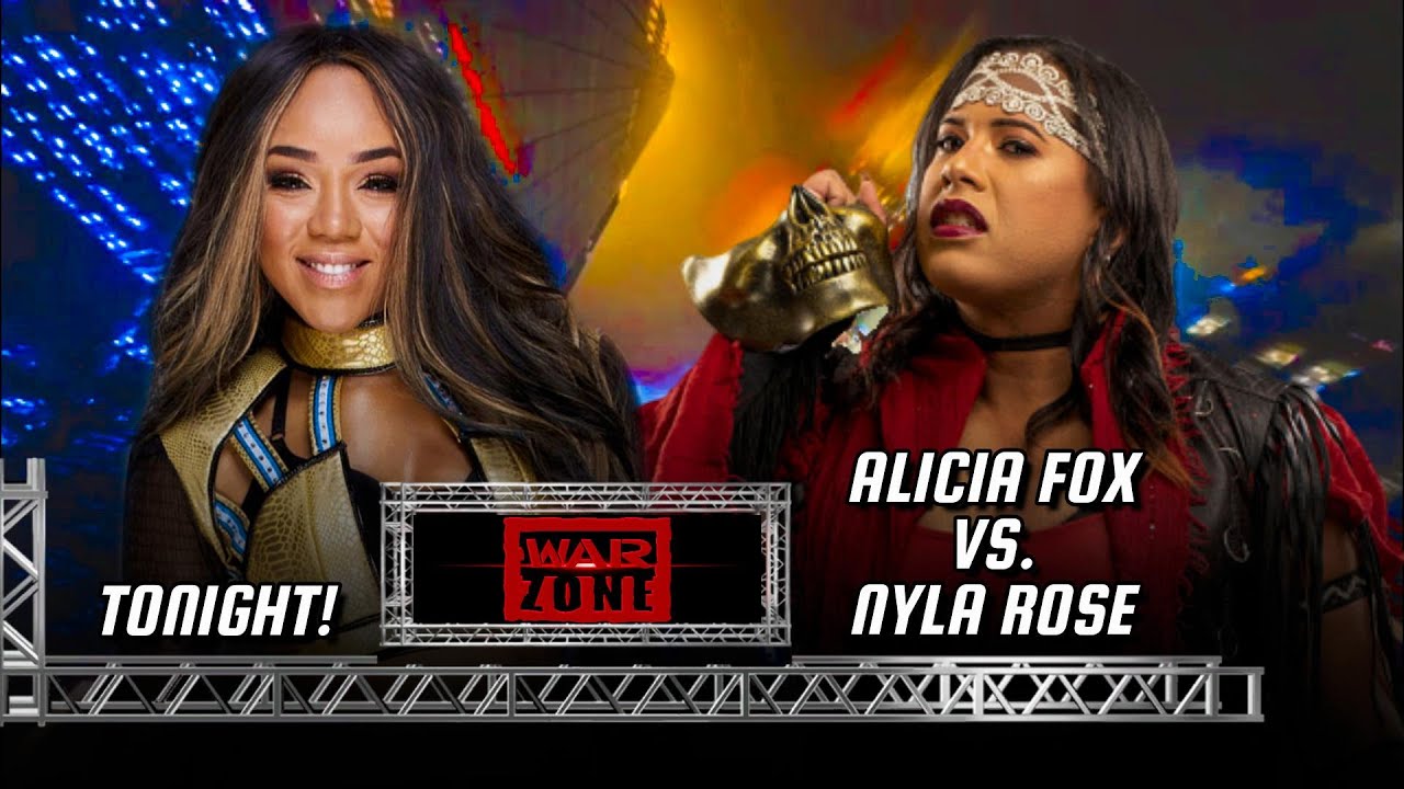 KO's SINGLE MATCH: Nyla Rose vs. Alicia Fox | WARZONE November 6, 2024 ...