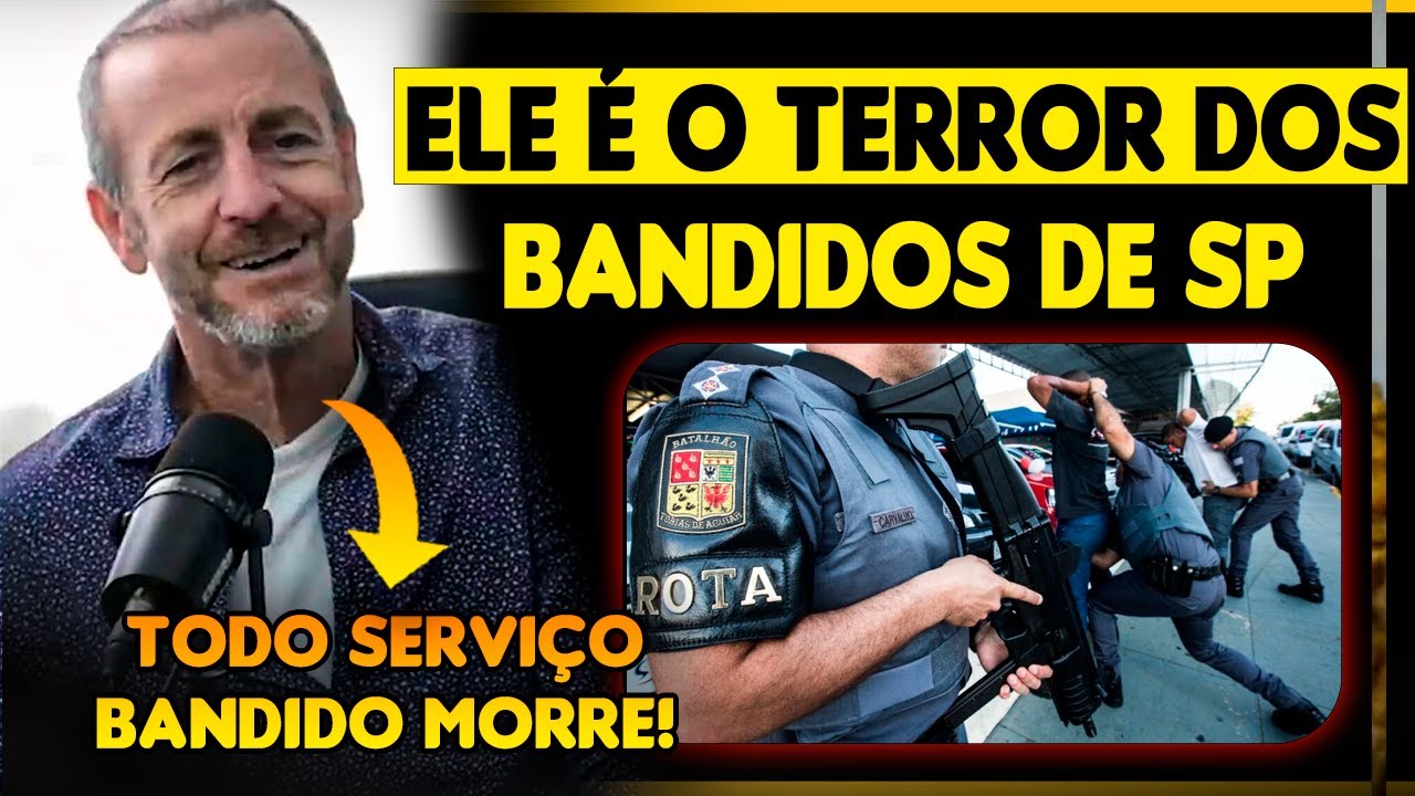 O POLICIAL MAIS LETAL DE SÃO PAULO | TENENTE BRITES - ROTA - PMSP | COP ...