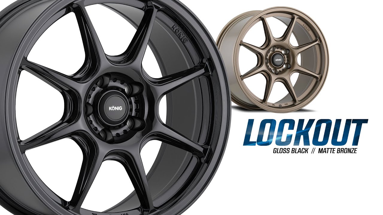 KONIG LOCKOUT | Konig Wheels - YouTube
