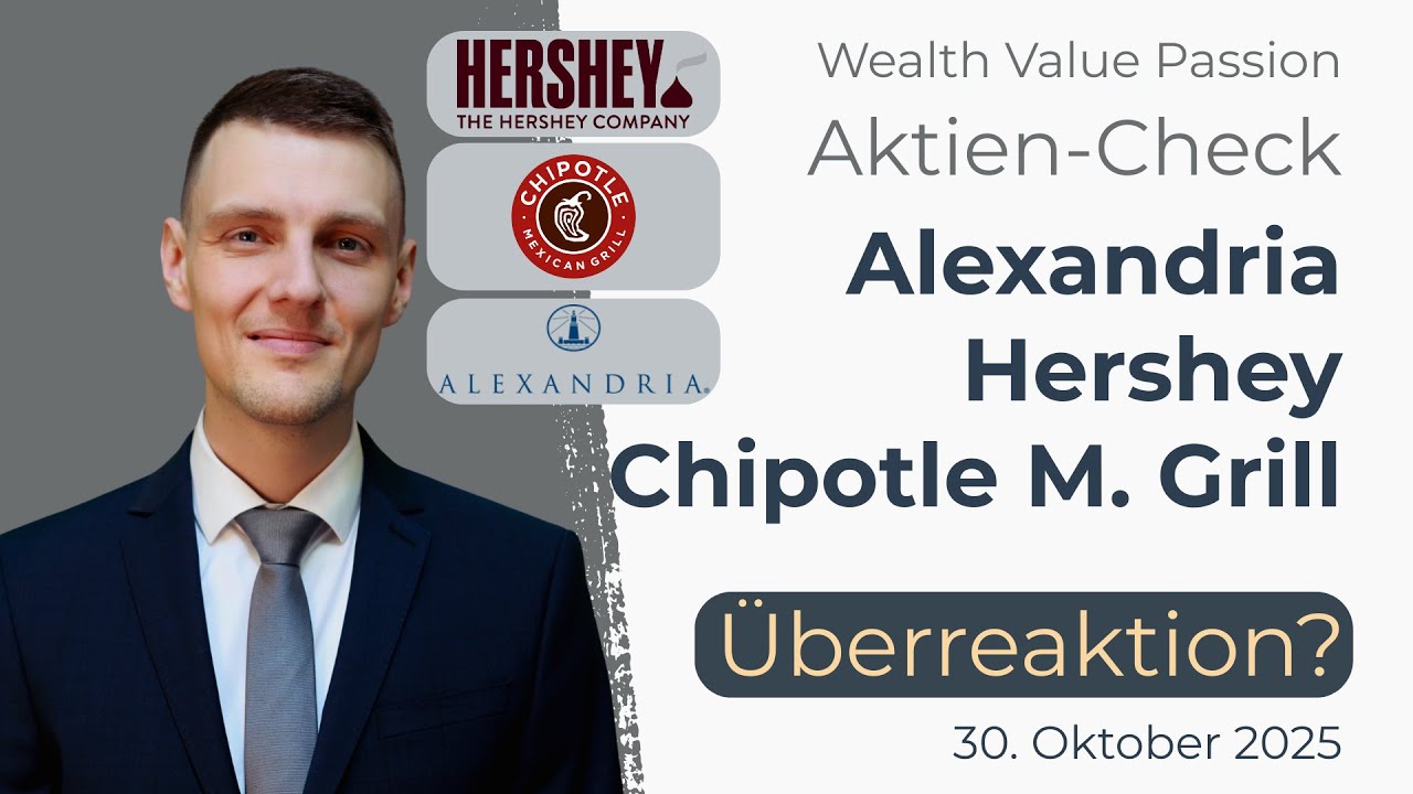 Chipotle Aktie verliert zweistellig, Hershey Aktie unter Druck ...