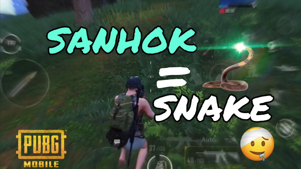 [PUBG MOBILE] Snakes everywhere in sanhok - YouTube