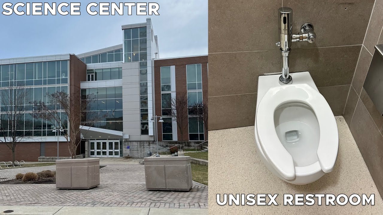 Science Center Unisex Restroom - YouTube