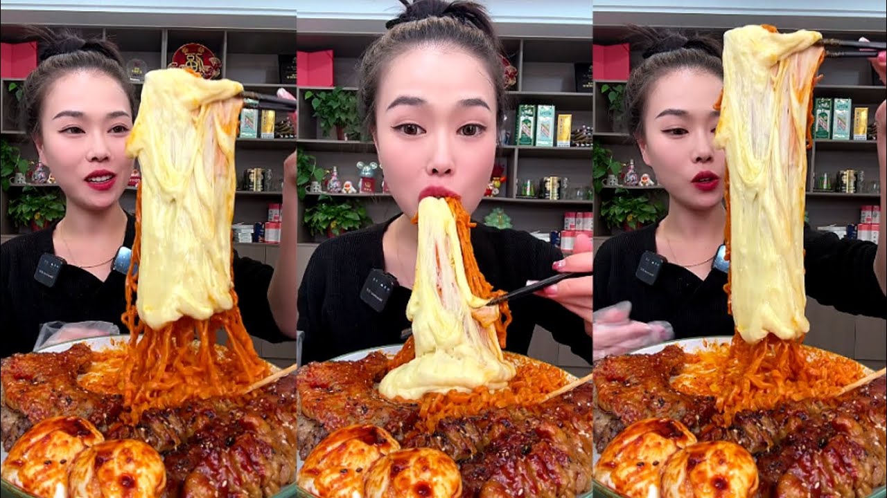 ASMR CHINESE MUKBANG FOOD EATING SHOW / Oddly Satisfying Video Food ...