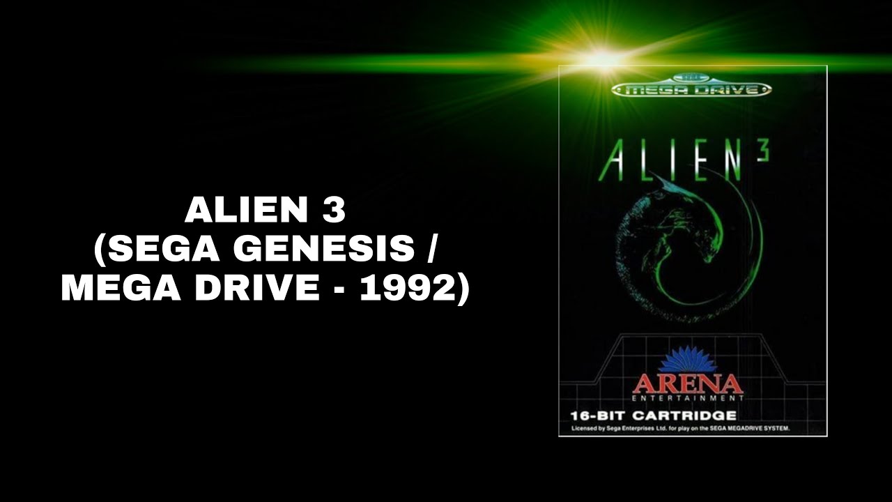 ALIEN 3 (SEGA GENESIS / MEGA DRIVE - 1992) - YouTube