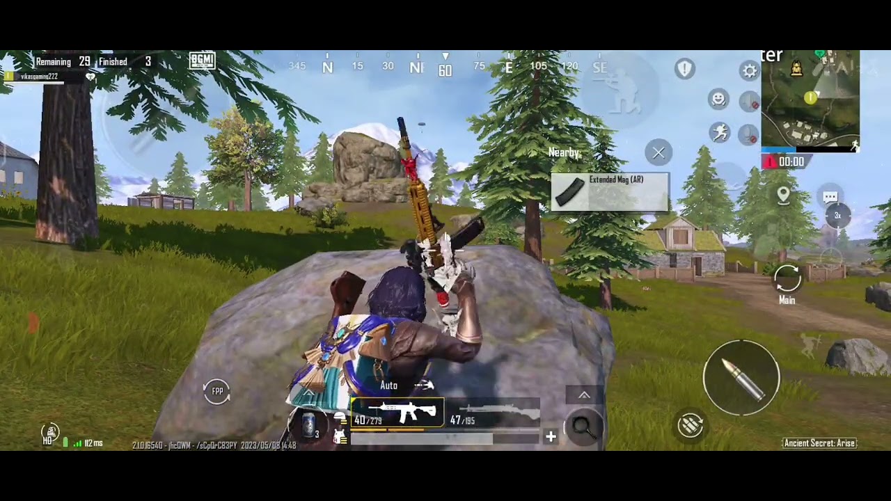 Playing BGMI after long time - YouTube