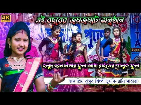 holud boron chapar ful adha raitar saluk ful || chumki rani stage ...