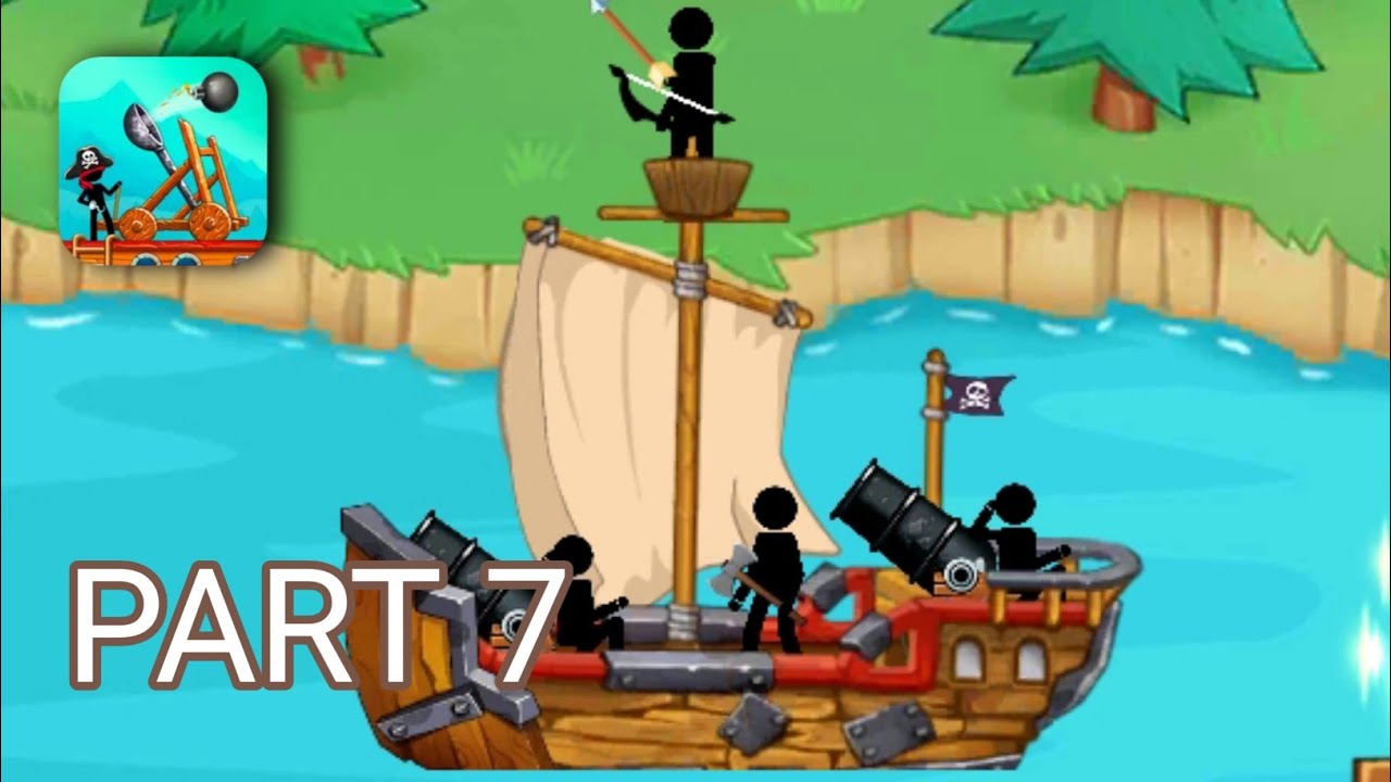 The Catapult : Stickman Pirates/Mobile Gameplay- Part 7/Rabbis - YouTube