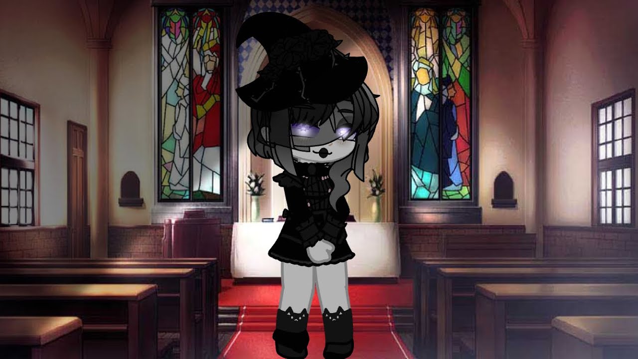 Happy hallowen ! {my oc version hallowen} gacha club - YouTube