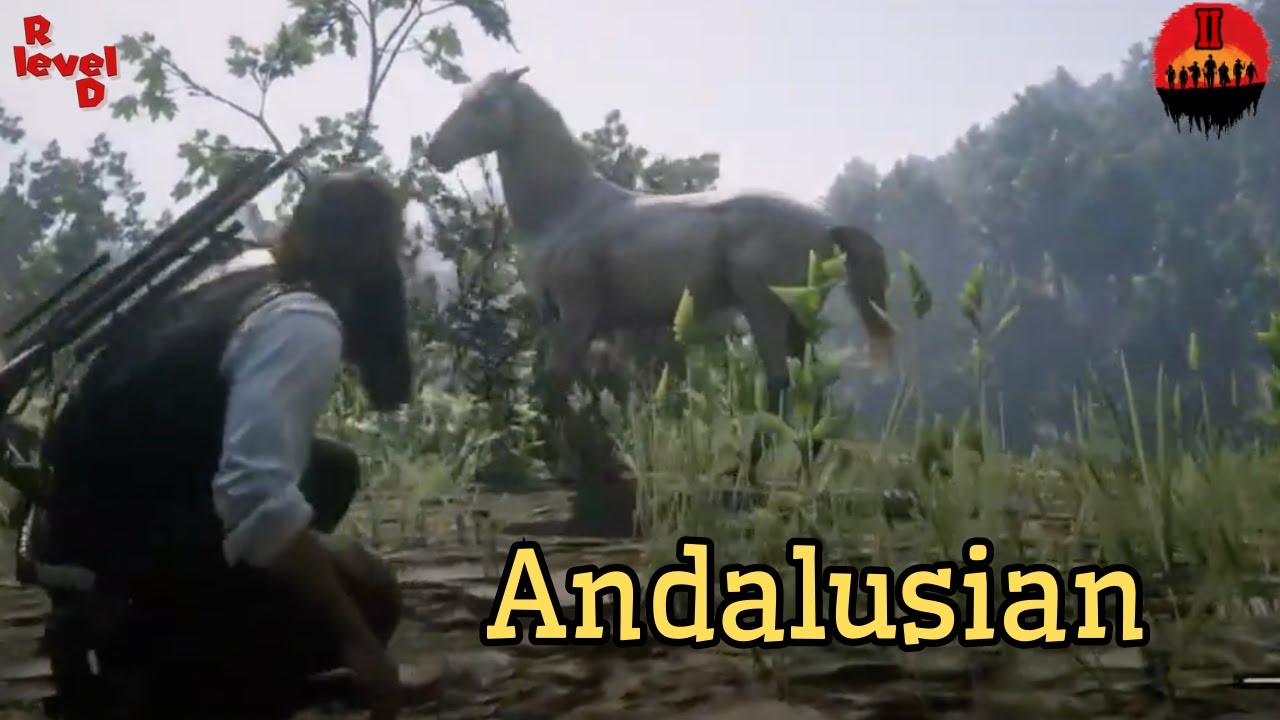 Found and broke the Andalusian horse at Roanoke Ridge #RDR2 #Story ...