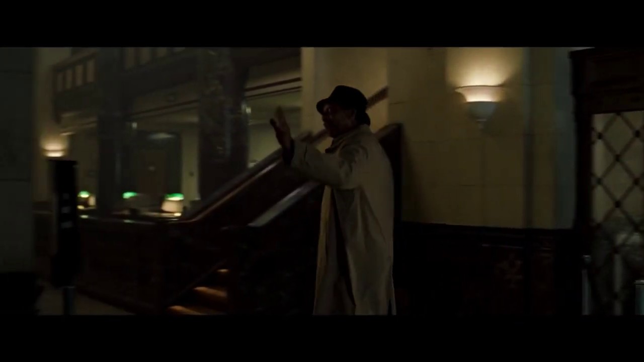 Se7en {after hours library scene} - YouTube