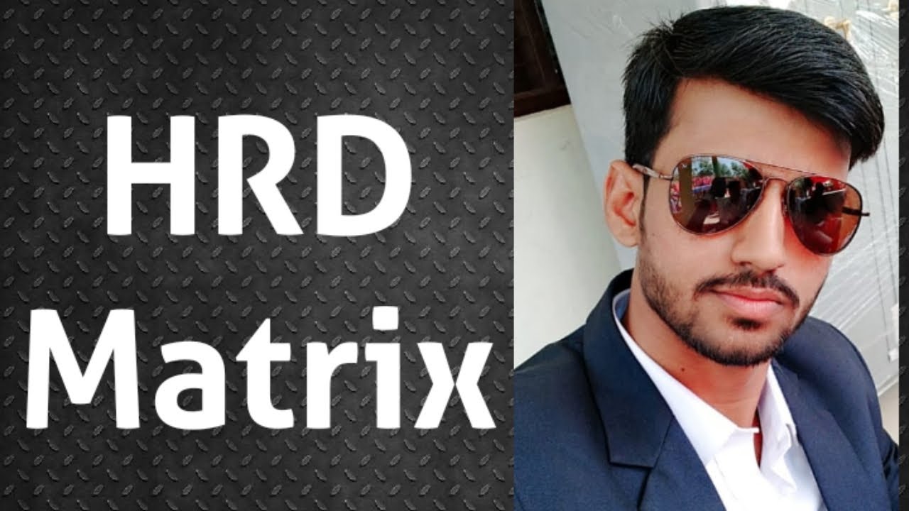 HRD Matrix, Human Resources Development, Management - YouTube