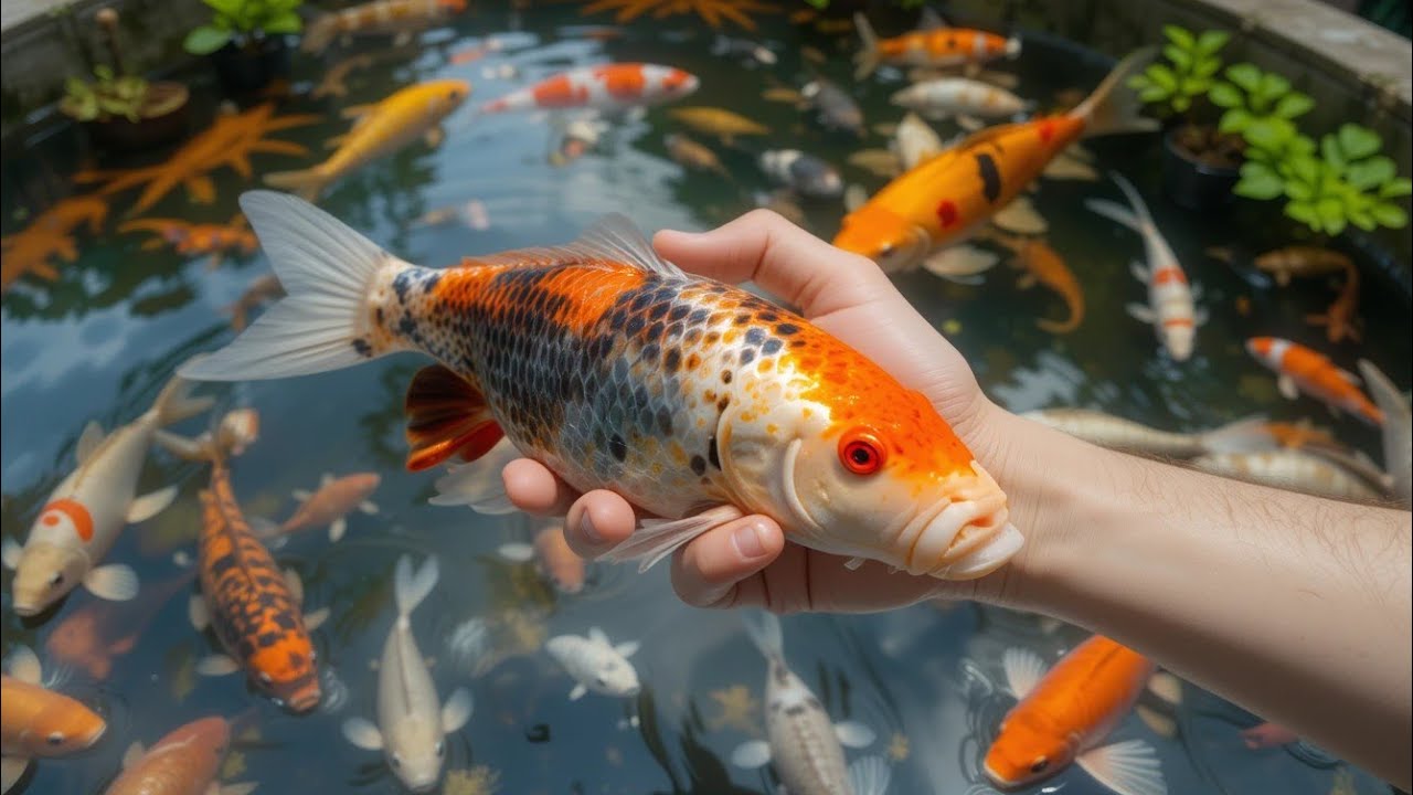 Wow Tangkap ikan warna warni, ikan hias, aquarium fish, koi slayer, mas ...