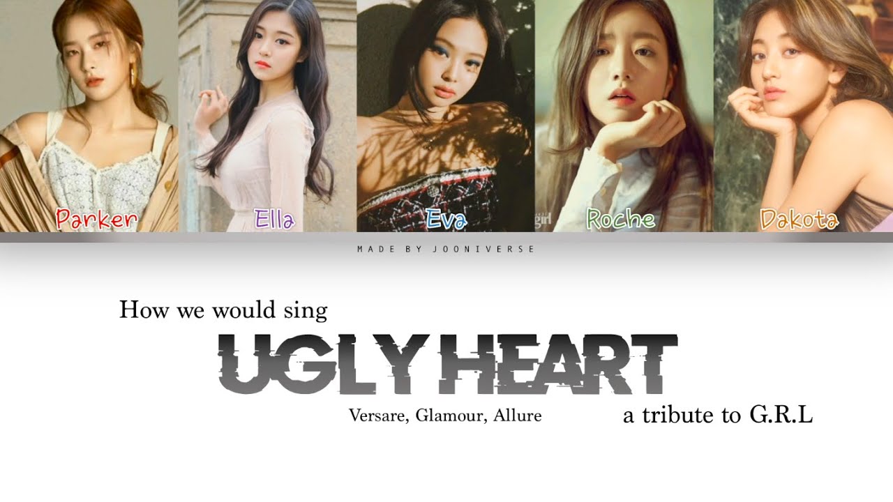 cover of Ugly Heart by G.R.L by Versare, Glamour and Allure - YouTube