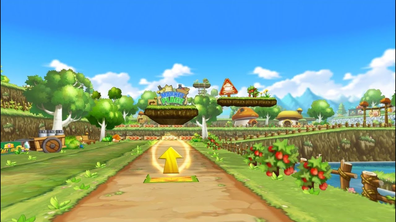 CRAZYRACING KARTRIDER - MapleStory: Henesys Path - YouTube