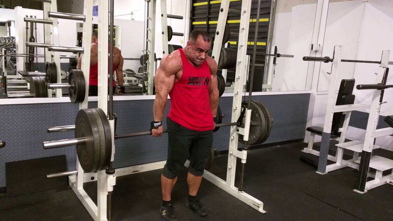 Smith Machine Shrugs 7.17.16 - YouTube