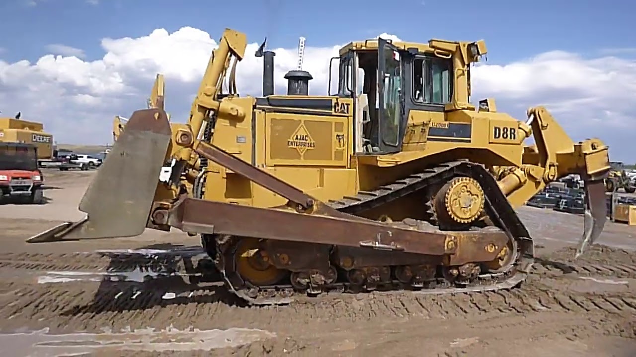 Lot 3001 | 2000 Cat D8R Crawler Tractor - YouTube