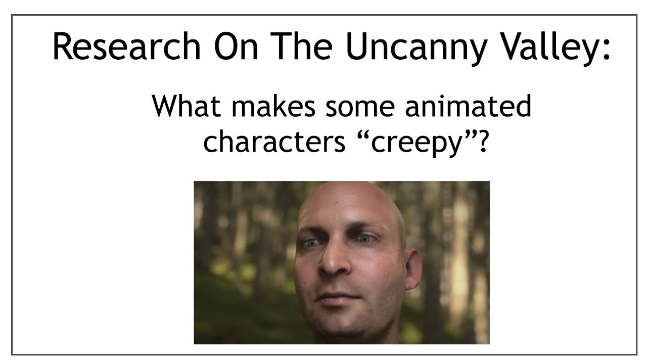 Uncanny Valley Animation Research Study - YouTube