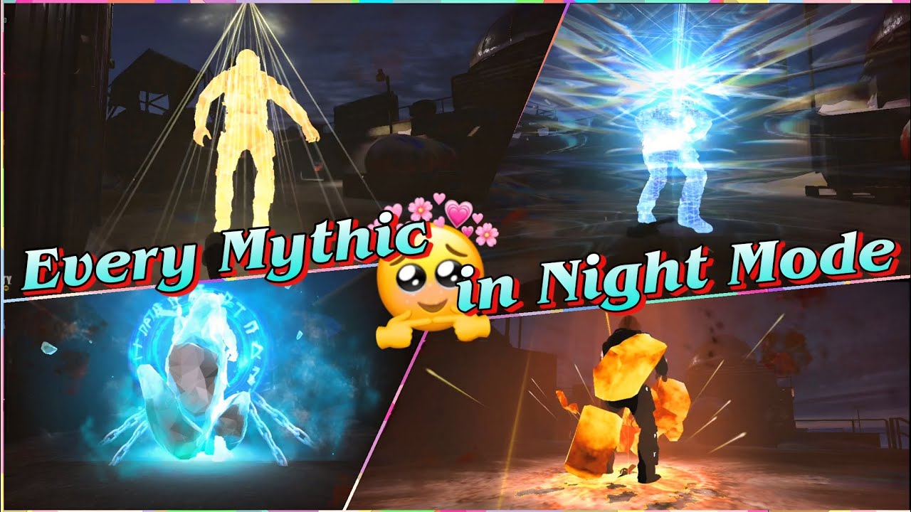 Every Mythic Gun Kill Effect in Night Mode Season 3 | Codm | Cod Mobile ...