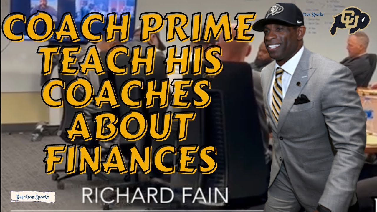 Coach Prime Educate His Coaches | Financial Literacy | Clip - YouTube