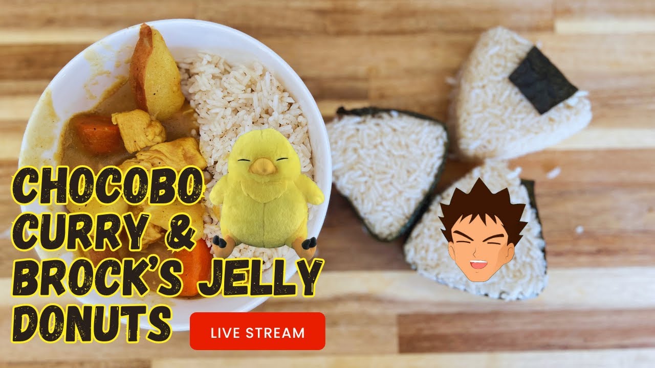 ModernBreakfast Presents: Chocobo Curry & Brock's "Jelly Donuts" - YouTube
