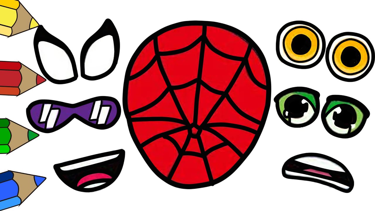 How to Draw Spidey and His Friends Transformation⭐ Drawings of the ...