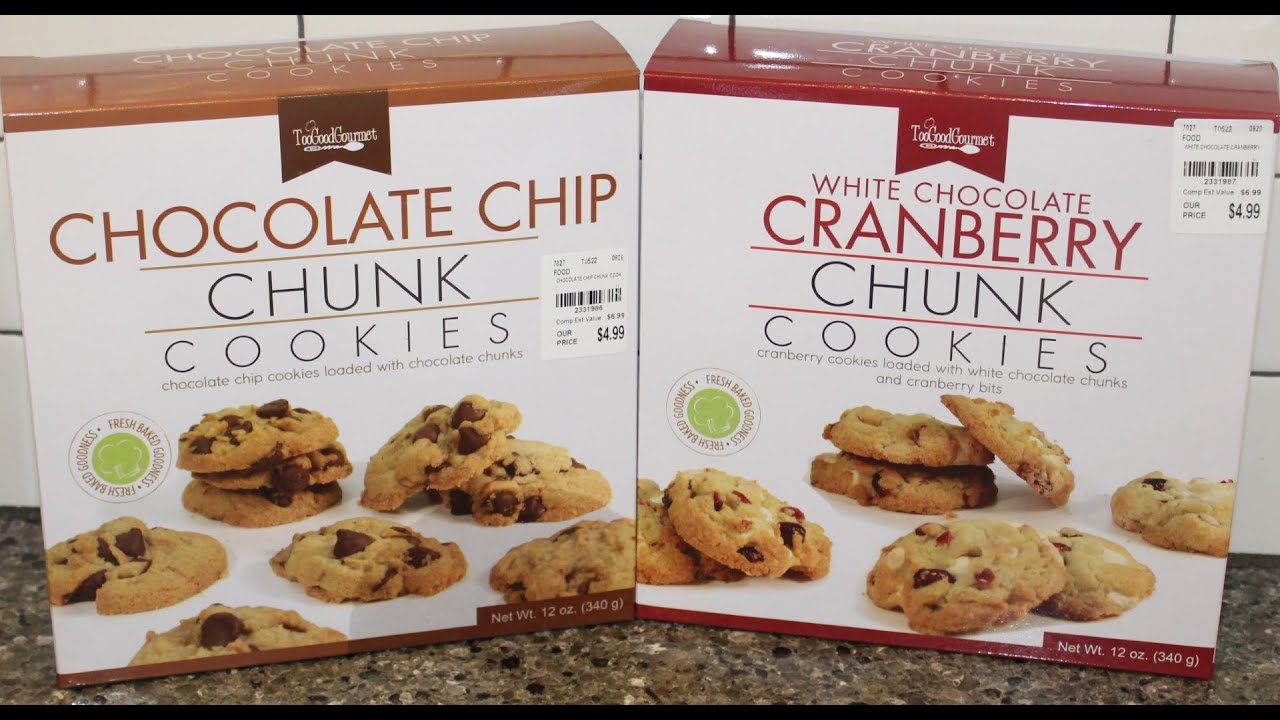 Too Good Gourmet Chunk Cookies: Chocolate Chip & White Chocolate ...