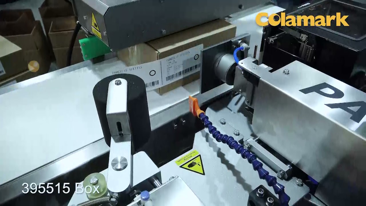 Colamark PA6000 Print and Apply Integrated Corner Wrap Label Applicator ...