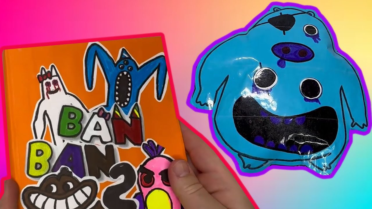 DIY Garten of Banban Game book 2 (+ Pigster Surgery) | Inspired by ...